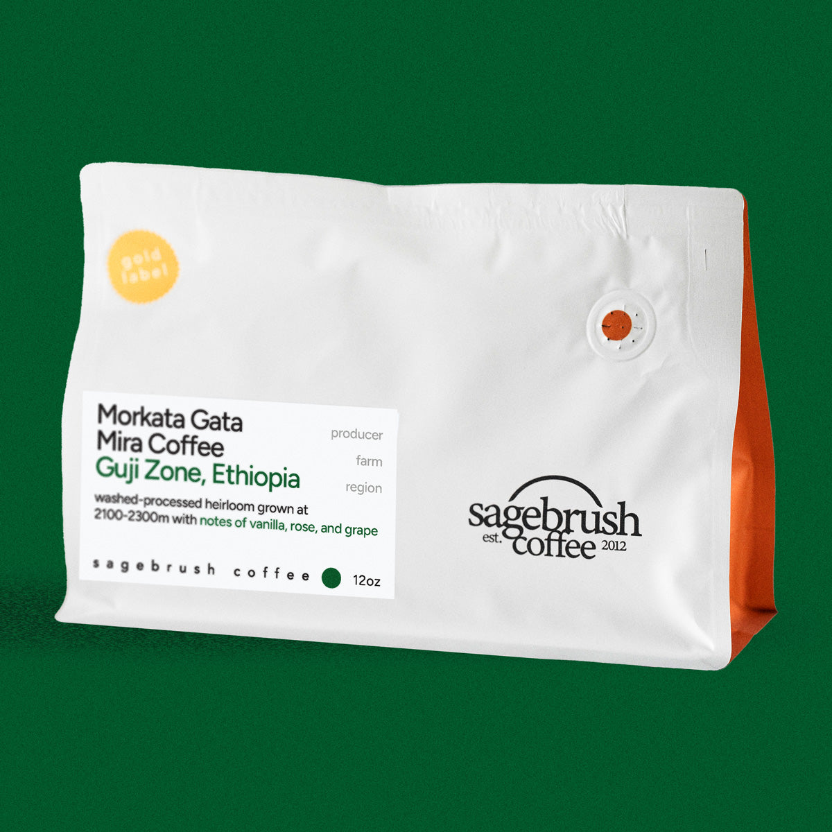 Morkata Gata • Washed-Processed Guji Heirloom – Sagebrush Coffee